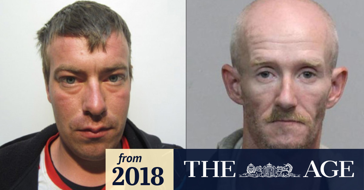 Video Police Hunt Two Missing Sex Offenders
